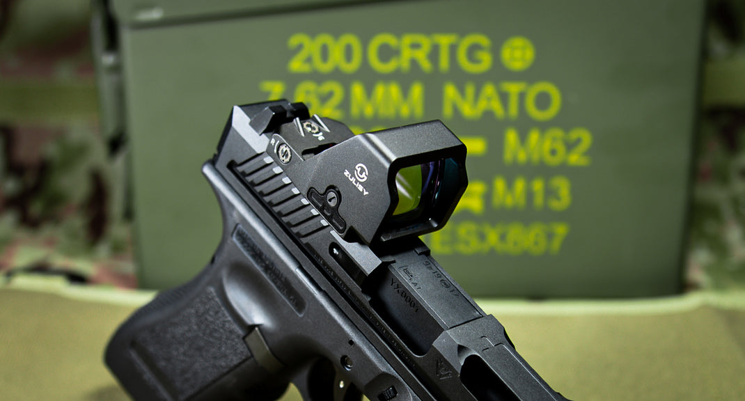 ZULISY Gen 1 OAK Plus Red Dot Sight 1x26mm Big Window for RMR/507C Foo ...